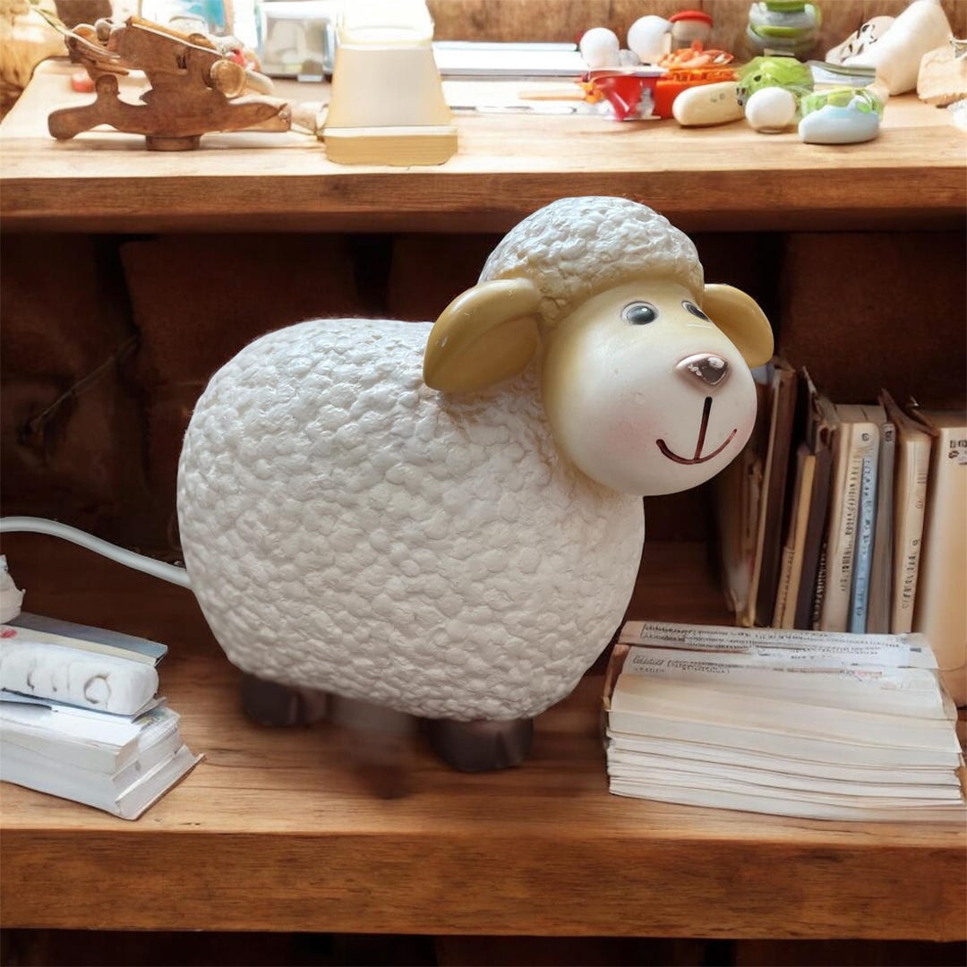 Vintage Heico Sheep Night Light - Etsy