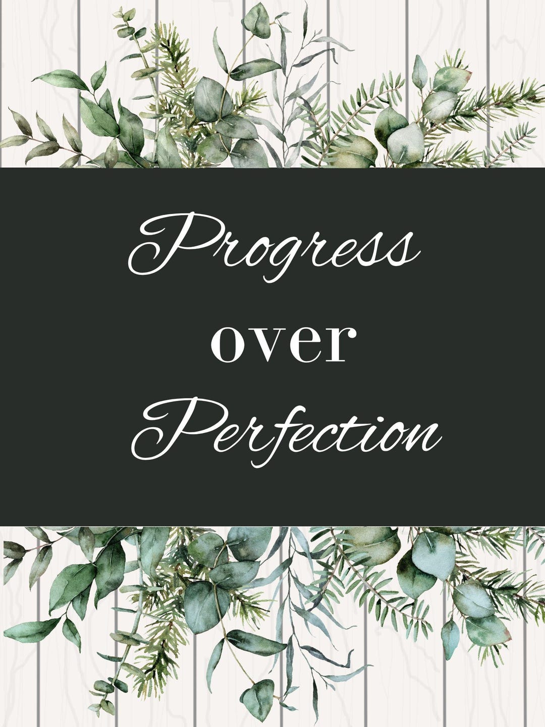 Greenery Motivational Posters Printable | Neutral Classroom Wall Art ...