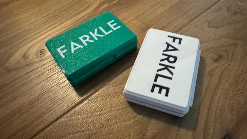 Farkle On-the-go! Compact Dice Box With Magnetic Clasp, Ready for Game ...