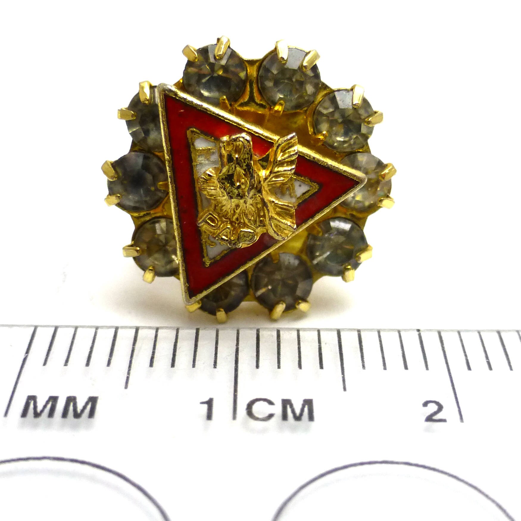 Loyal Order of Moose International Enamel With Tiny Little Rhinestones ...