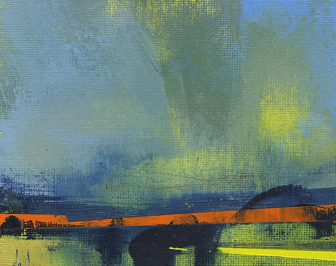 Landscape paintings with a semi-abstract touch by PaulBaileyArt