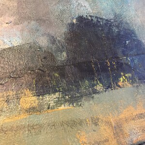 Abstract Landscape Painting by Paul Bailey: Park Study - Etsy