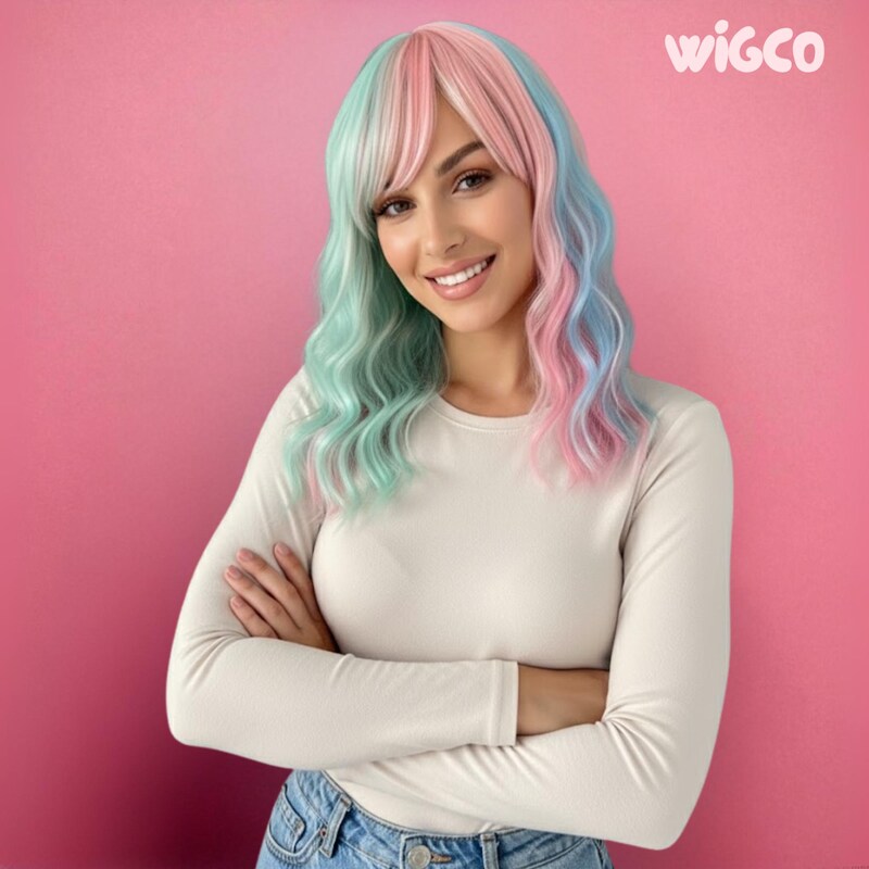Split Dye Wigs for Cosplay - Etsy Canada