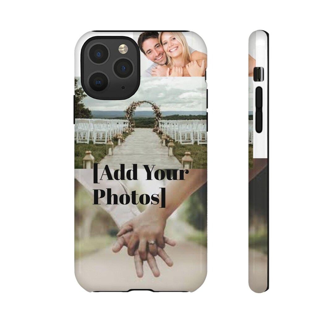 Custom Photo Collage Tough Case | Personalized Wedding Phone Case - Etsy