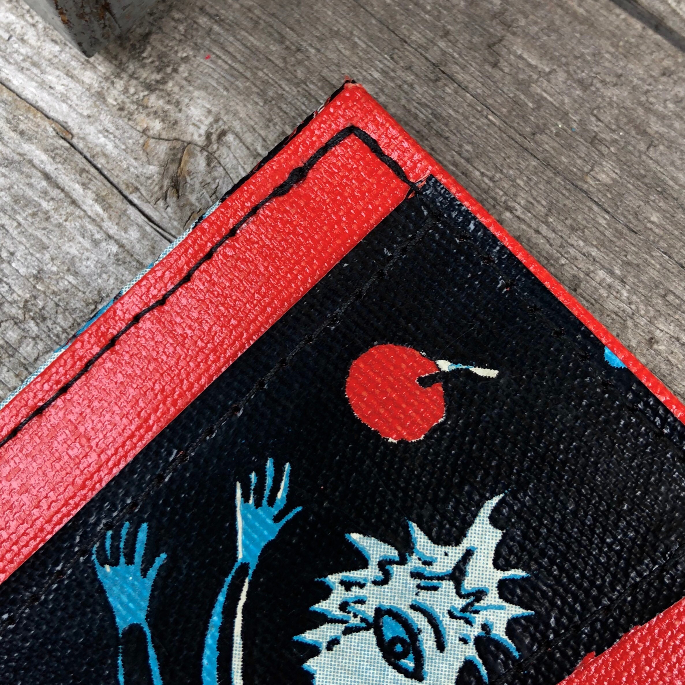 Book Cover Wallet Bi-fold Recycled Book Gender Neutral | Etsy