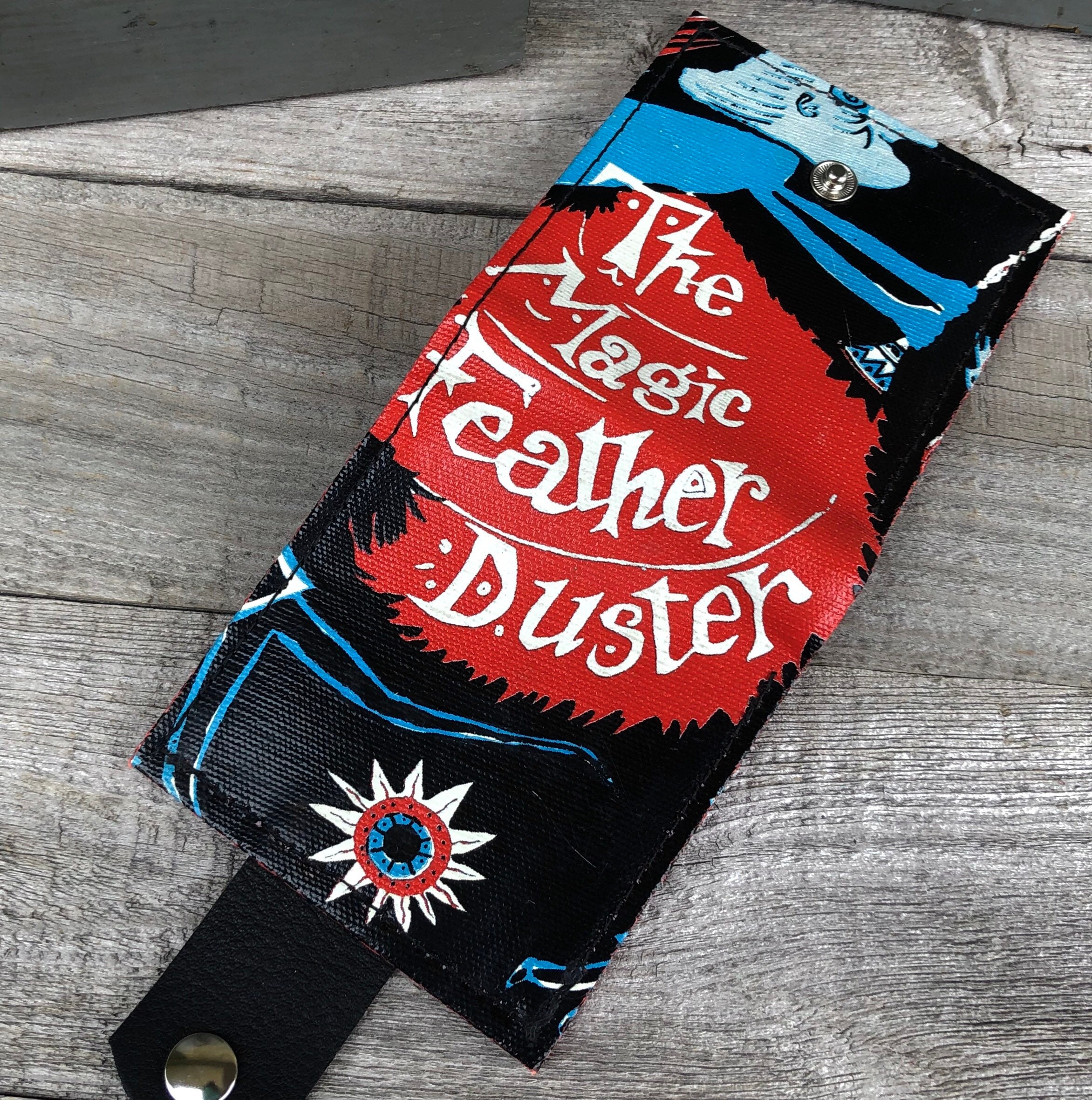 Book Cover Wallet Bi-fold Recycled Book Gender Neutral | Etsy