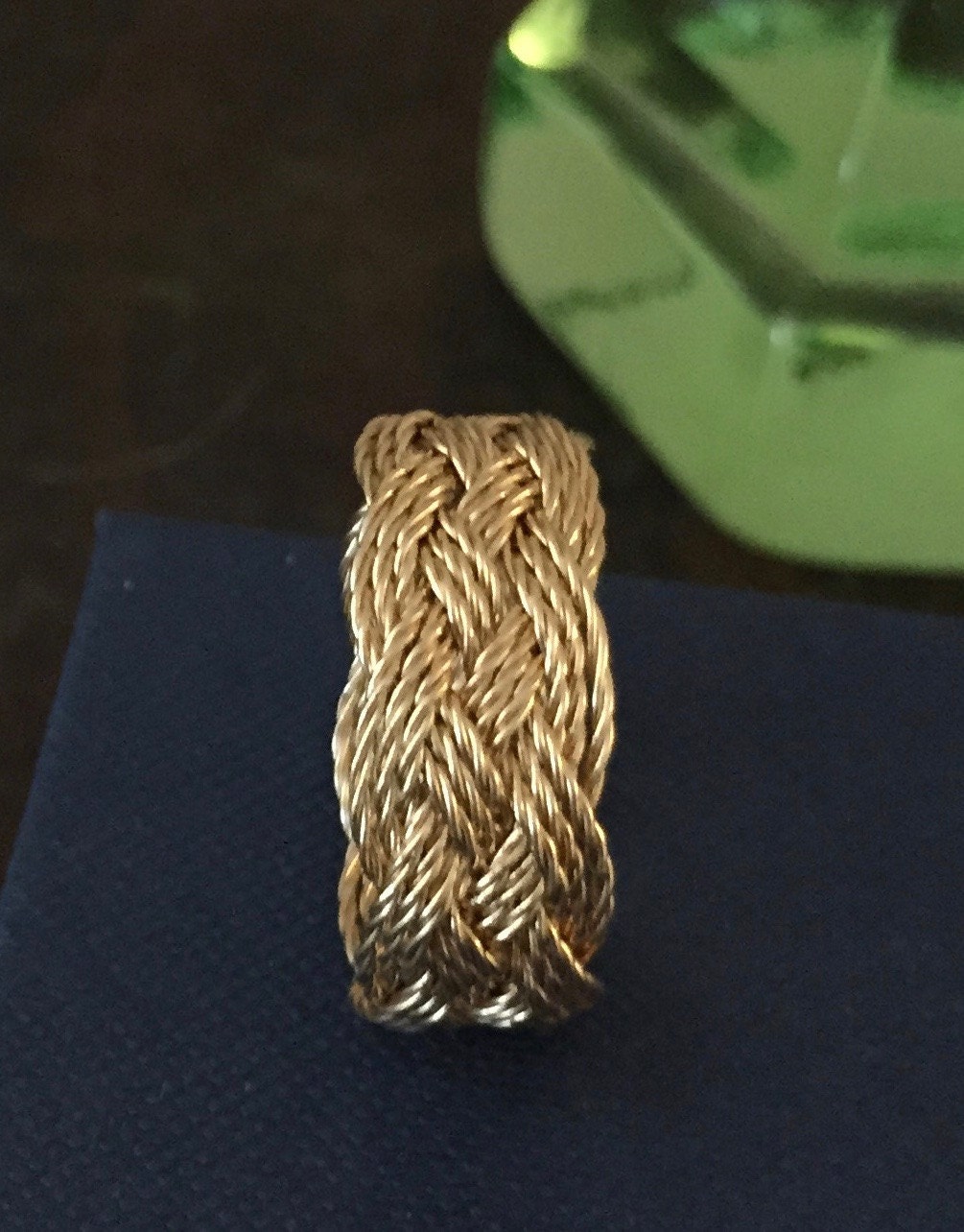 Hand-tied Twisted Gold-filled Turks Head Knot Ring - Etsy