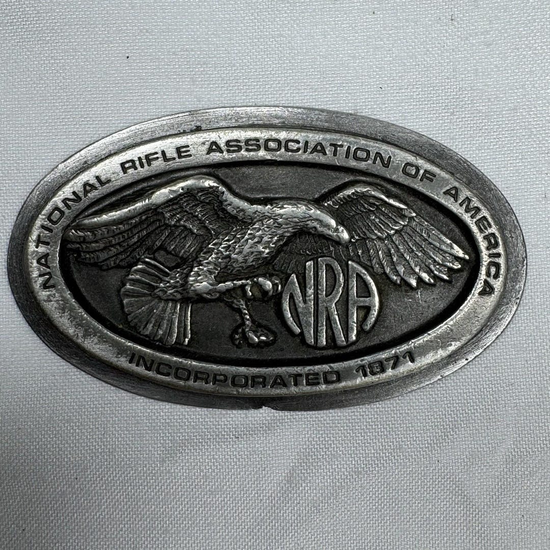 Vintage NRA National Rifle Association Medallion – 1871 - Eagle Design ...