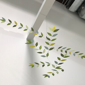 Olive Grove Handmade Tree Leaf Mobile by Moon Lily Mobiles - Etsy