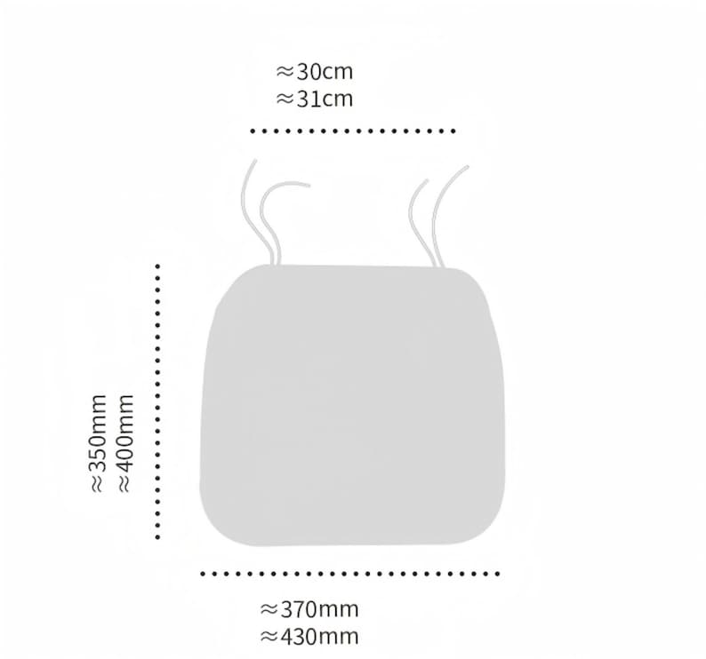 Horseshoe-shaped Memory Foam Seat Cushion, Washable, Thickened and Non ...