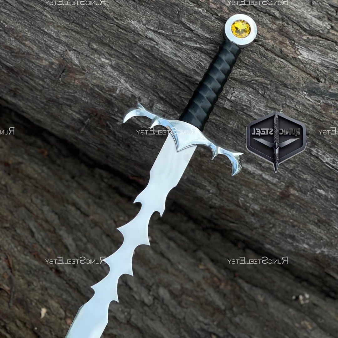 Morlan Sorrow Hung Inspired Sword: Handmade Gothic Fantasy Replica - Etsy