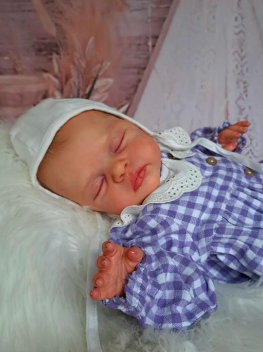 20inch Reborn Doll, Lifelike Soft Weighted Cloth Body, Newborn Baby ...