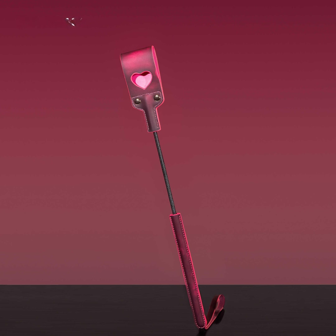 Color Changing Leather Flogger - Thermochromic Whip and Paddle Set ...