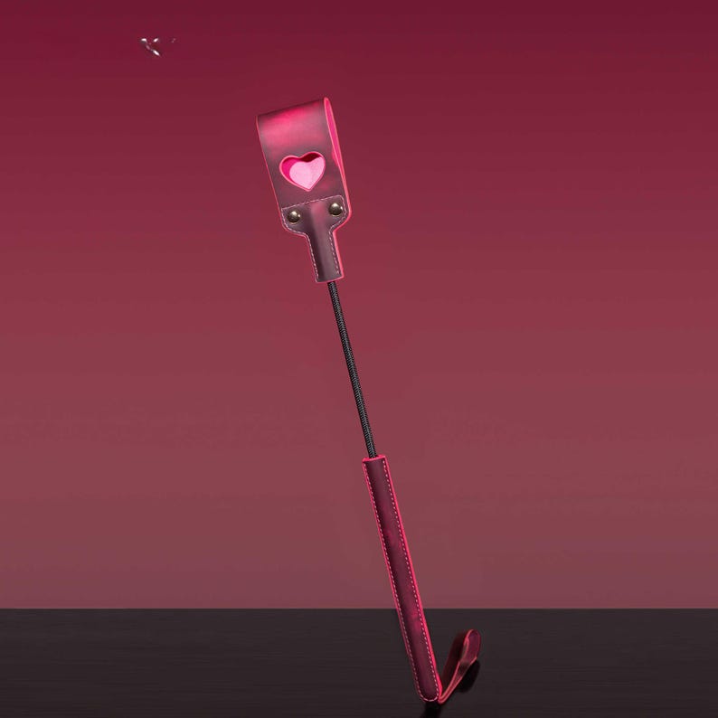 Color Changing Leather Flogger - Thermochromic Whip and Paddle Set ...