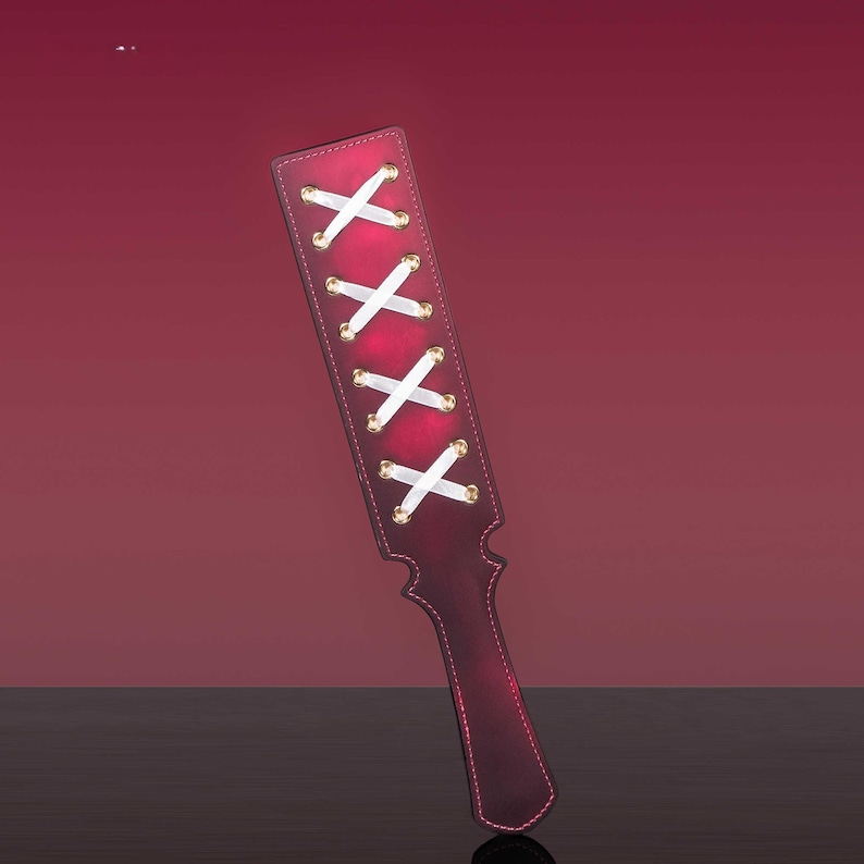 Color Changing Leather Flogger - Thermochromic Whip and Paddle Set ...