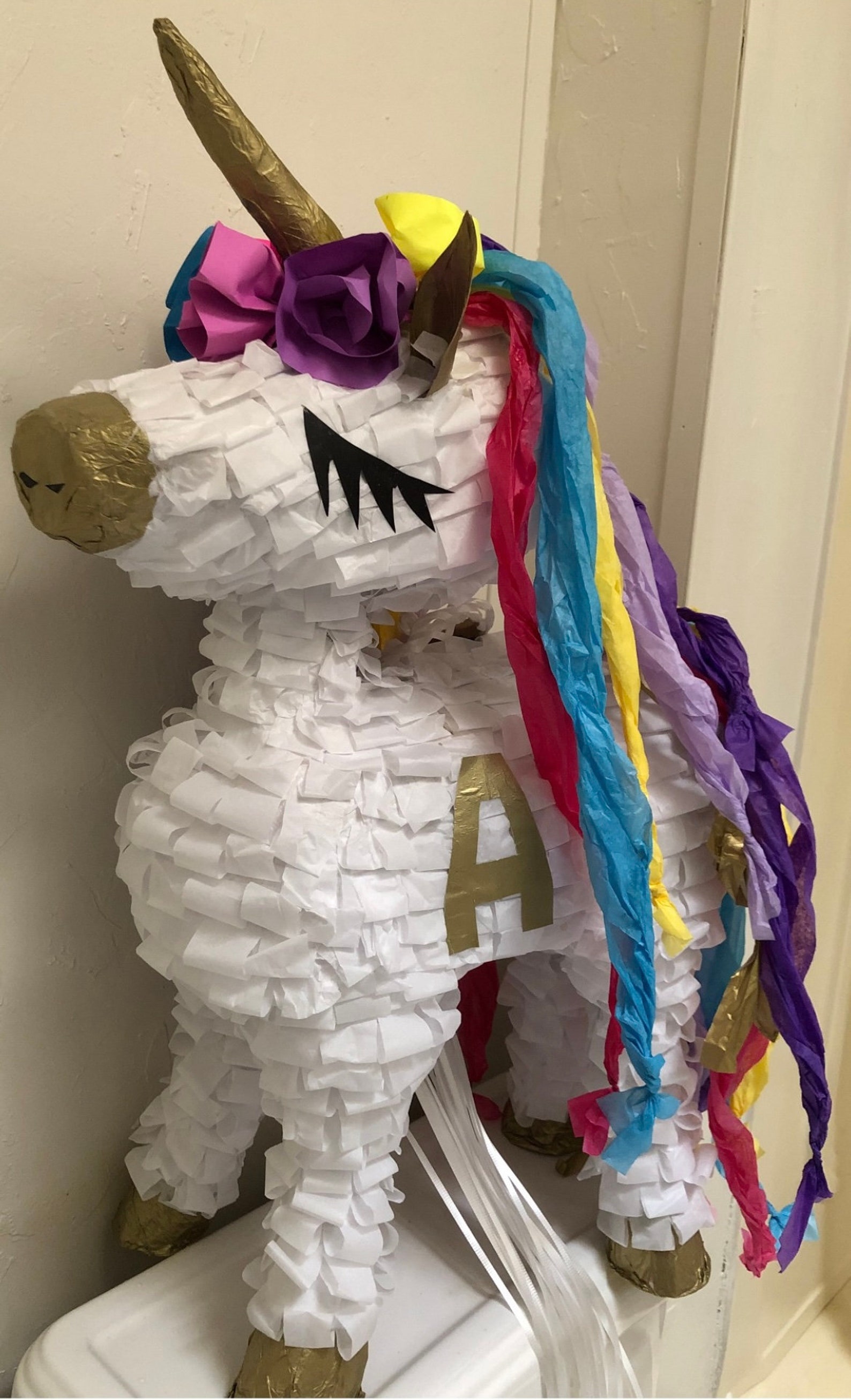 Unicorn Birthday Party Piñata | Special Occasion | Customizable Piñata ...