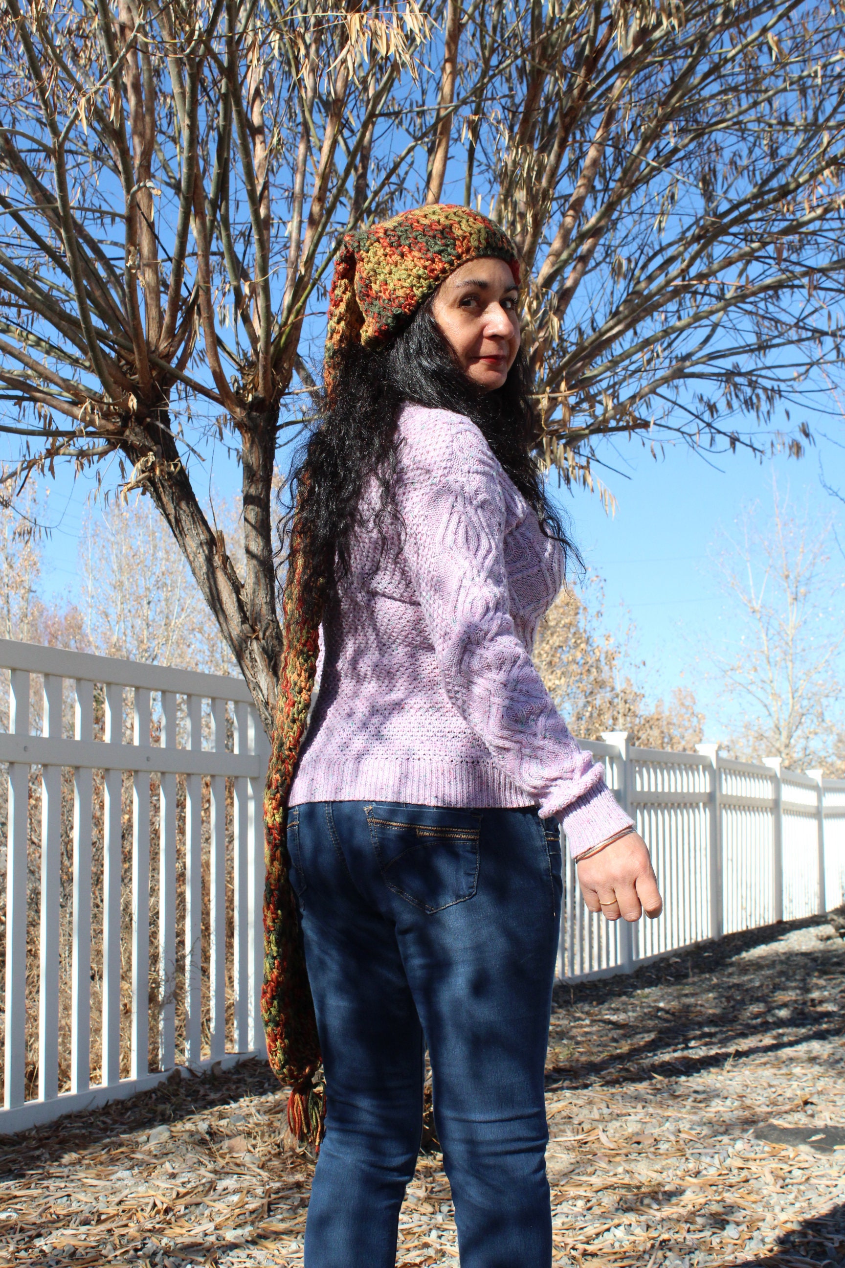 Extra Long Harvest Stocking Hat Elf Hat Long Winter Hat - Etsy