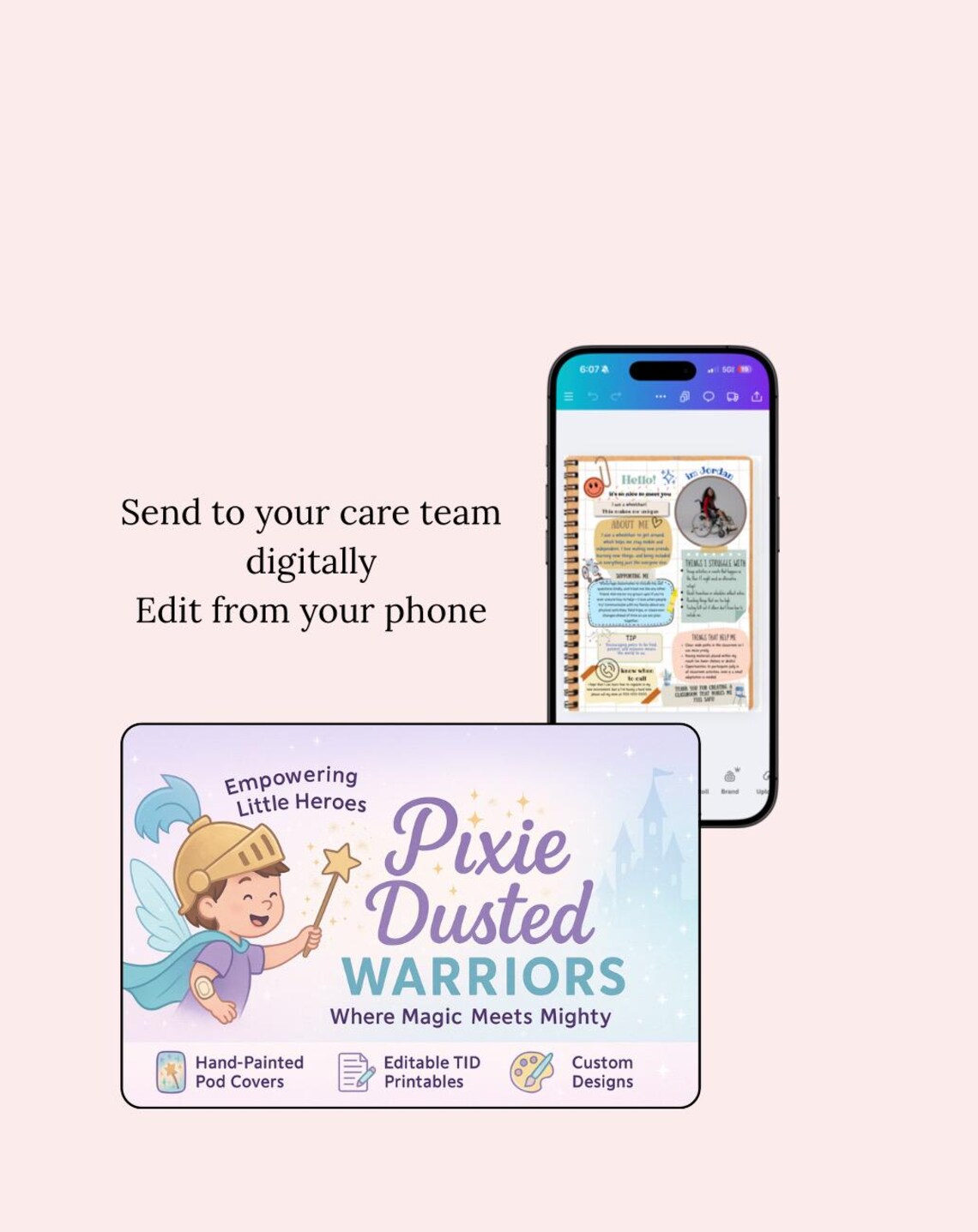 All About Me Autism Non Verbal Poster Pre K Back to School Editable ...