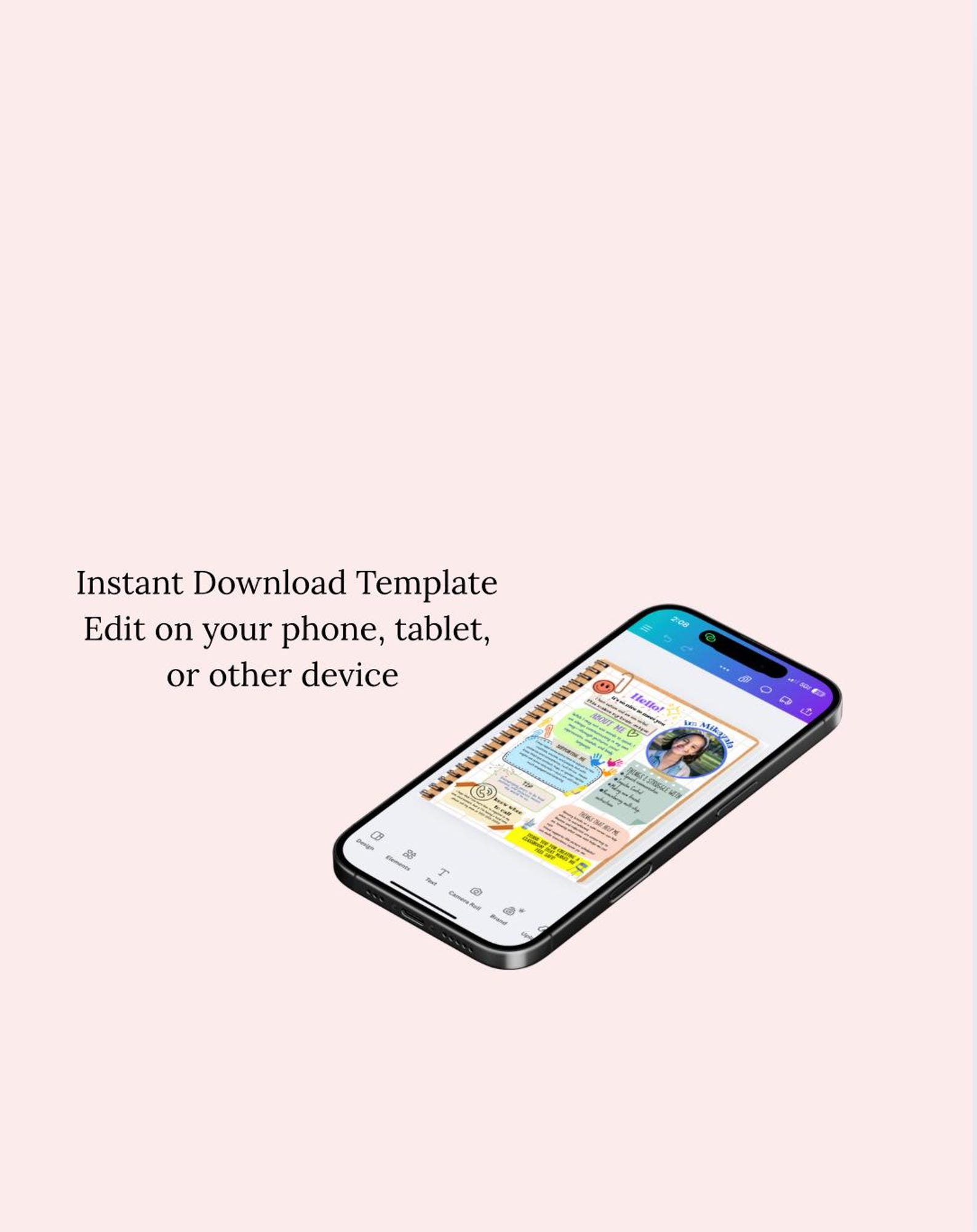 All About Me Autism Non Verbal Poster Pre K Back to School Editable ...