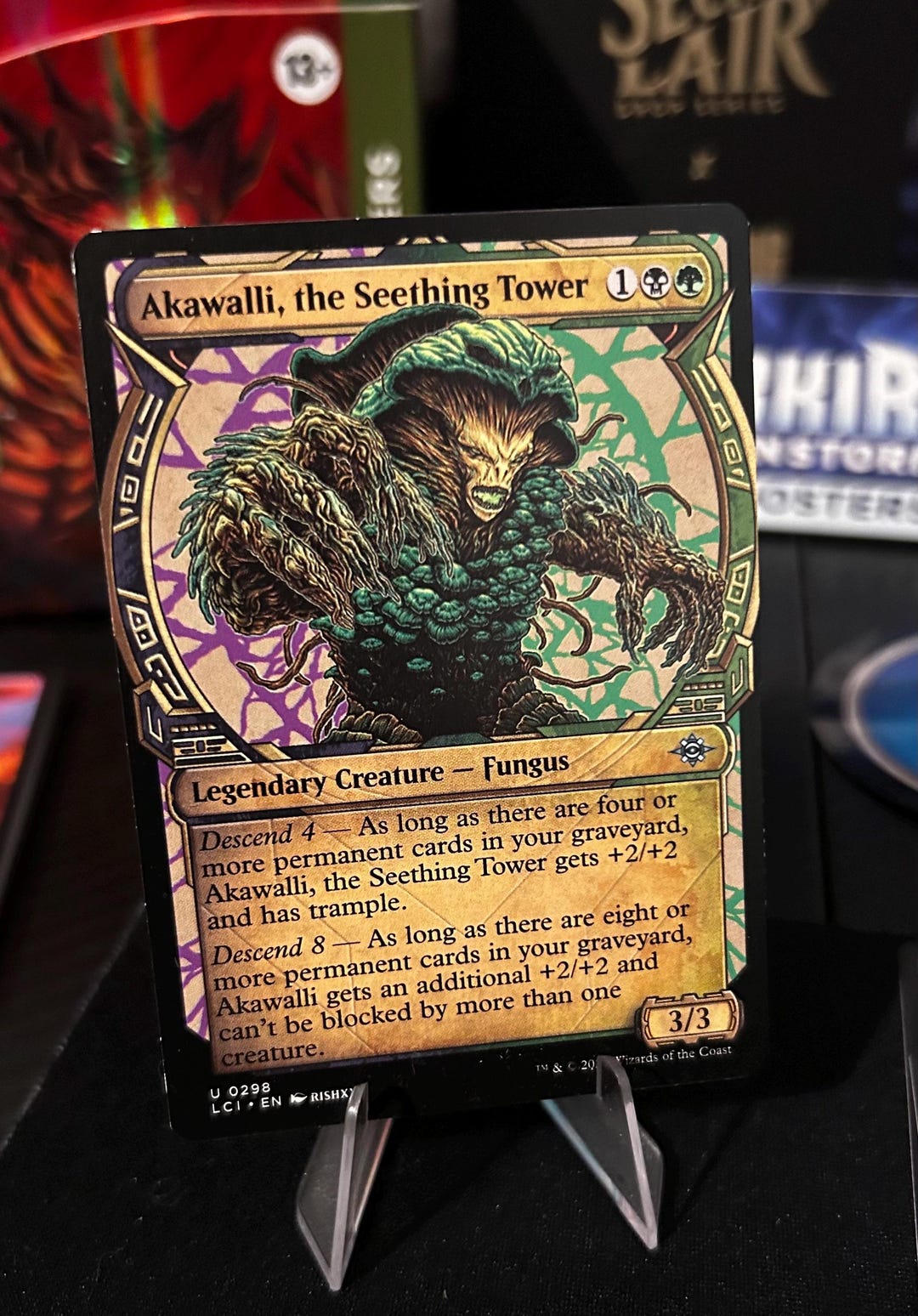 Akawalli, the Seething Tower | Counters & Creature-lands Commander Deck ...