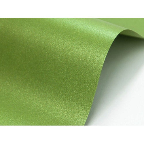 Metallic Green Paper Strips for Making Moravian German Froebel | Etsy