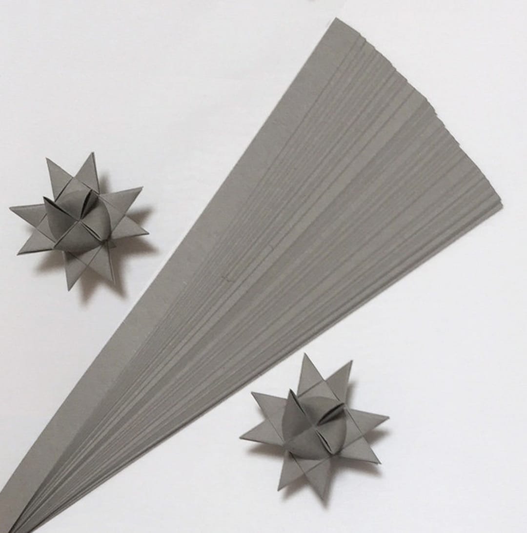 Single Color Gray, 5 Sizes , 19 or 25 Inch Long, (48 Strips) - Etsy