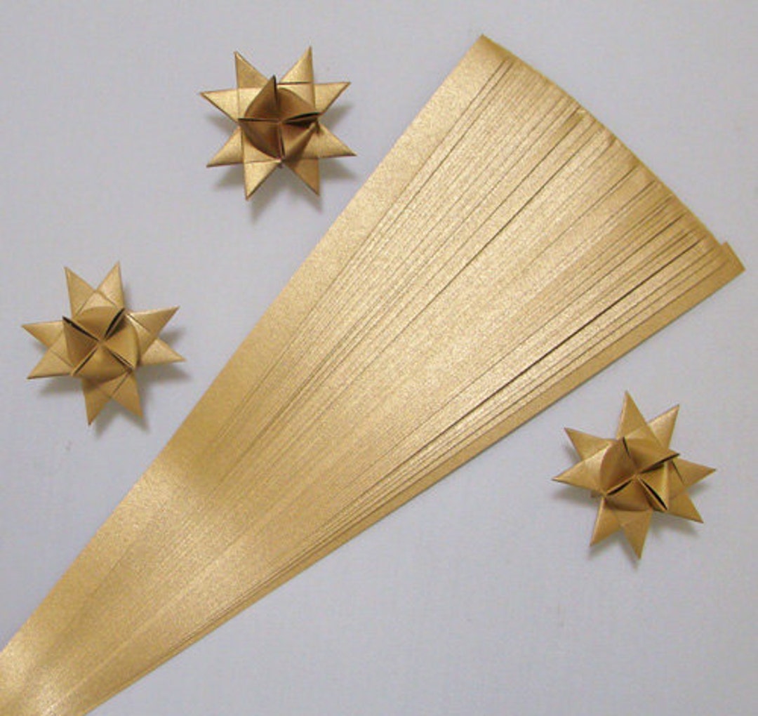 Single Color Metallic Gold (50 Strips) - Etsy