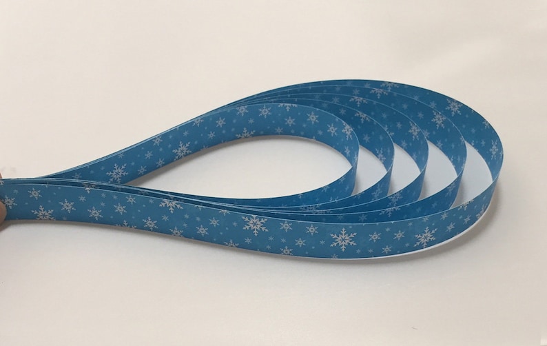 Snowflake Patterned Paper Strips for Making Moravian (german) Stars ...