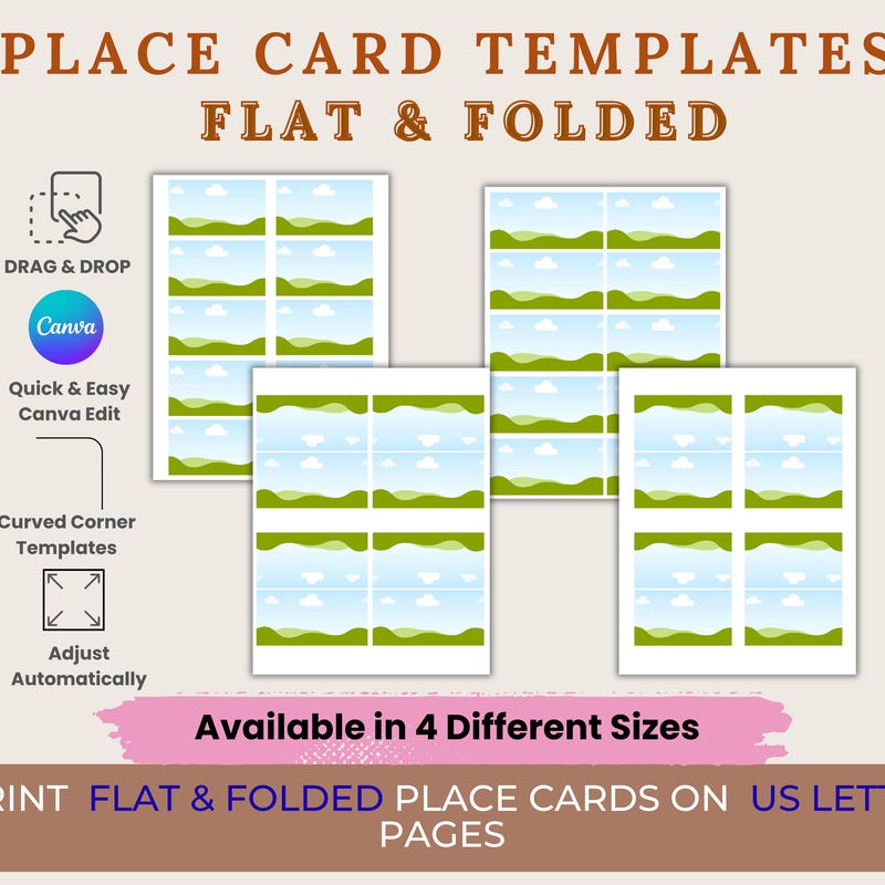 Table Name Tags - Etsy