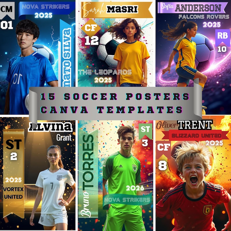 Soccer Posters - Etsy