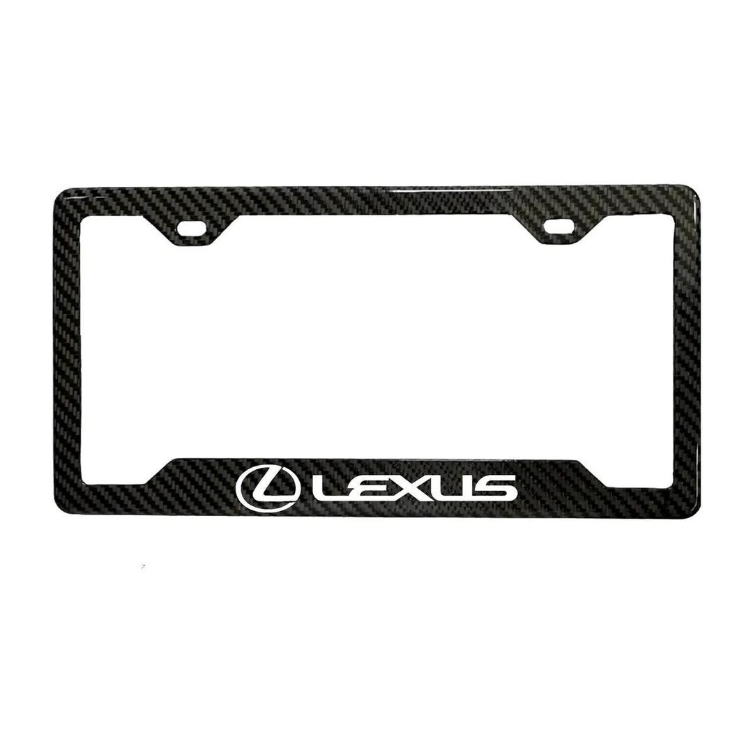 Lexus 100% Real Carbon Fiber License Plate Frame - Etsy