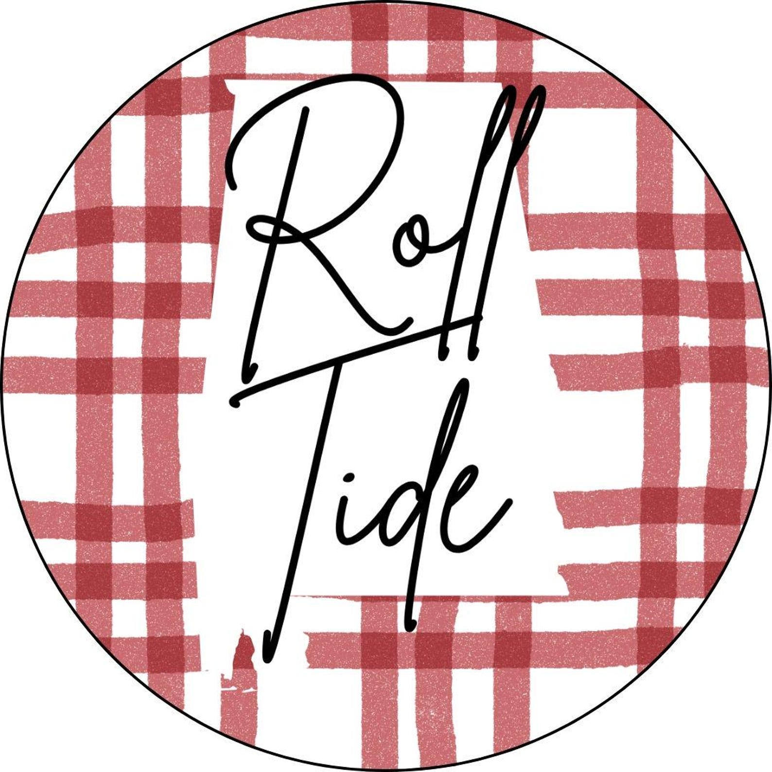 Alabama Inspired Game Day Buttons - Etsy