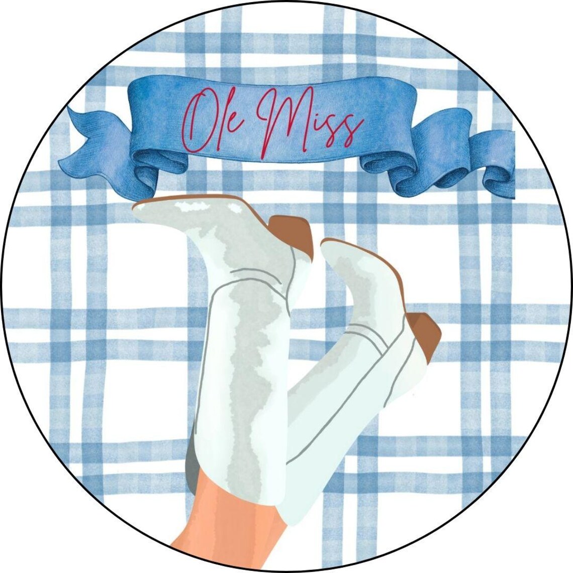 Ole Miss Inspired Game Day Buttons Pins - Etsy
