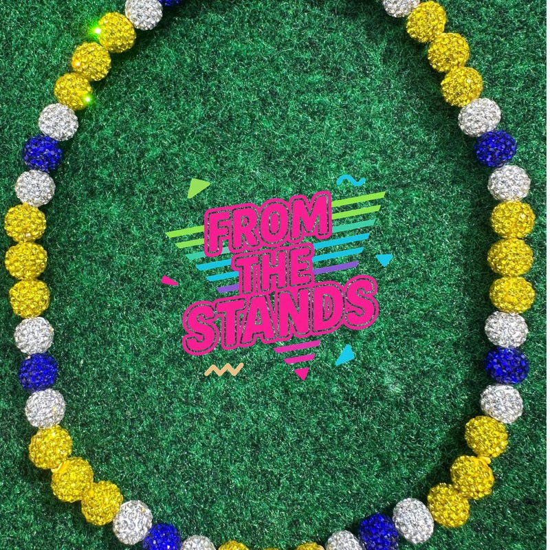 Bananas Baseball Necklace - Etsy