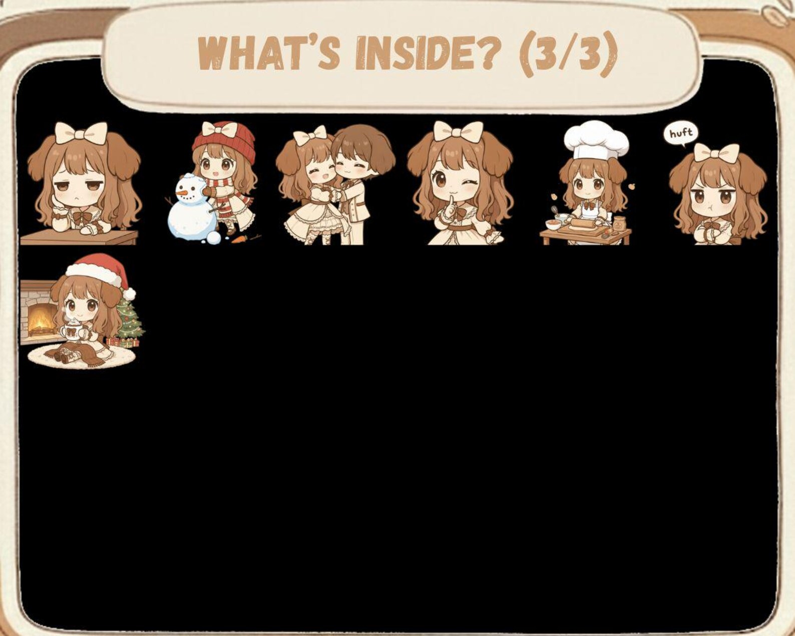 55 Kawaii Cavalier King Charles Spaniel Girl Emotes: Chibi Twitch ...