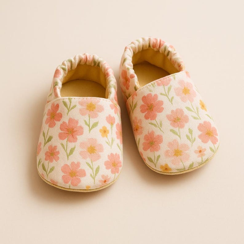Elastic Baby Shoes Sewing Pattern PDF | Easy Baby Shoe Tutorial ...