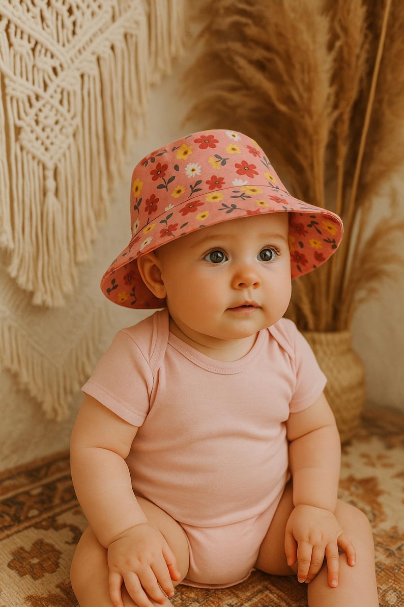 Cute Bucket Hat Sewing Pattern | Trendy Hat PDF Pattern | Digital ...