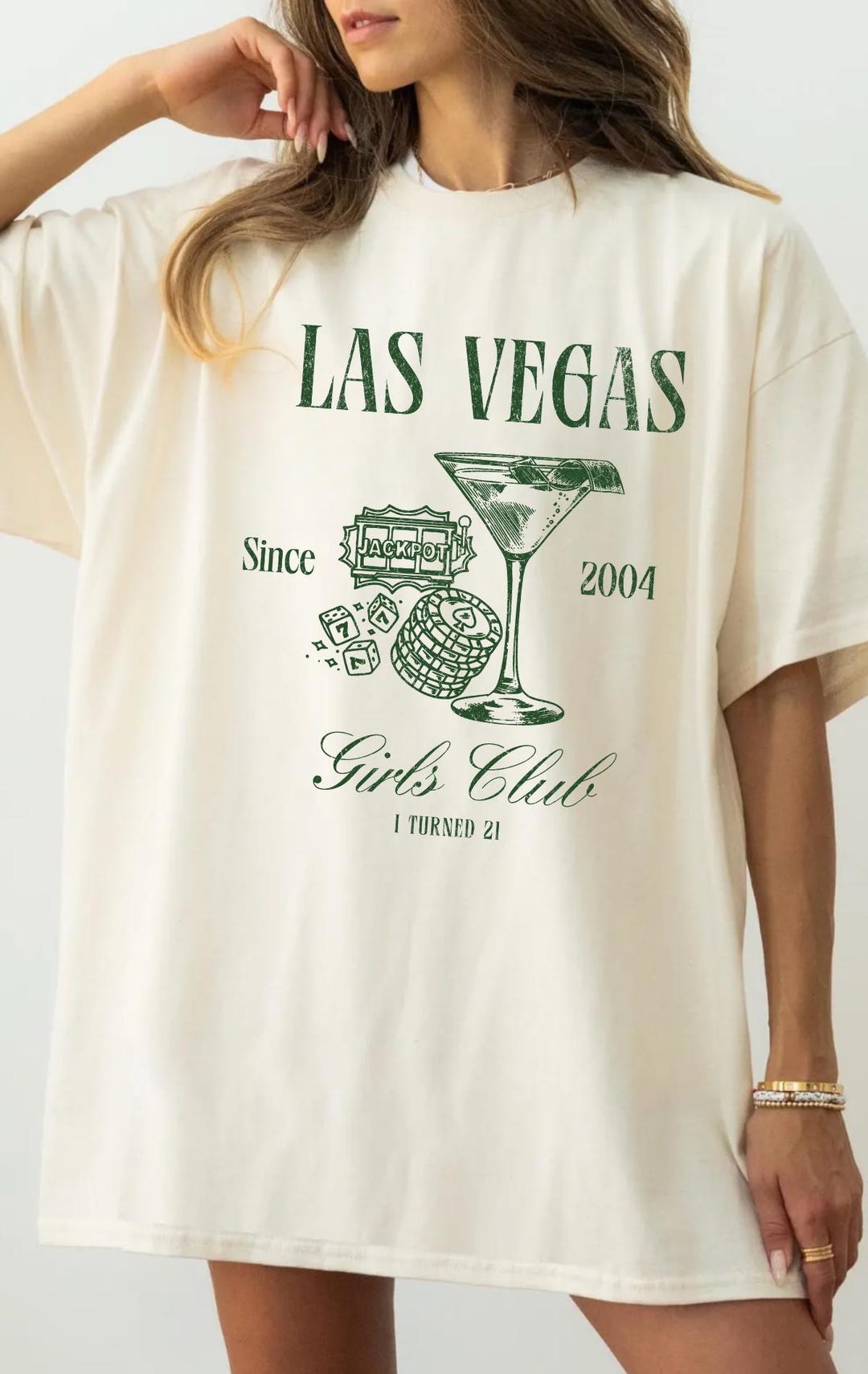 Las Vegas 21st Birthday Shirt, Green Girls Trip Tee 2004, Vegas Party ...