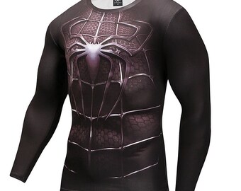 Spider Man Compression Shirt | Etsy