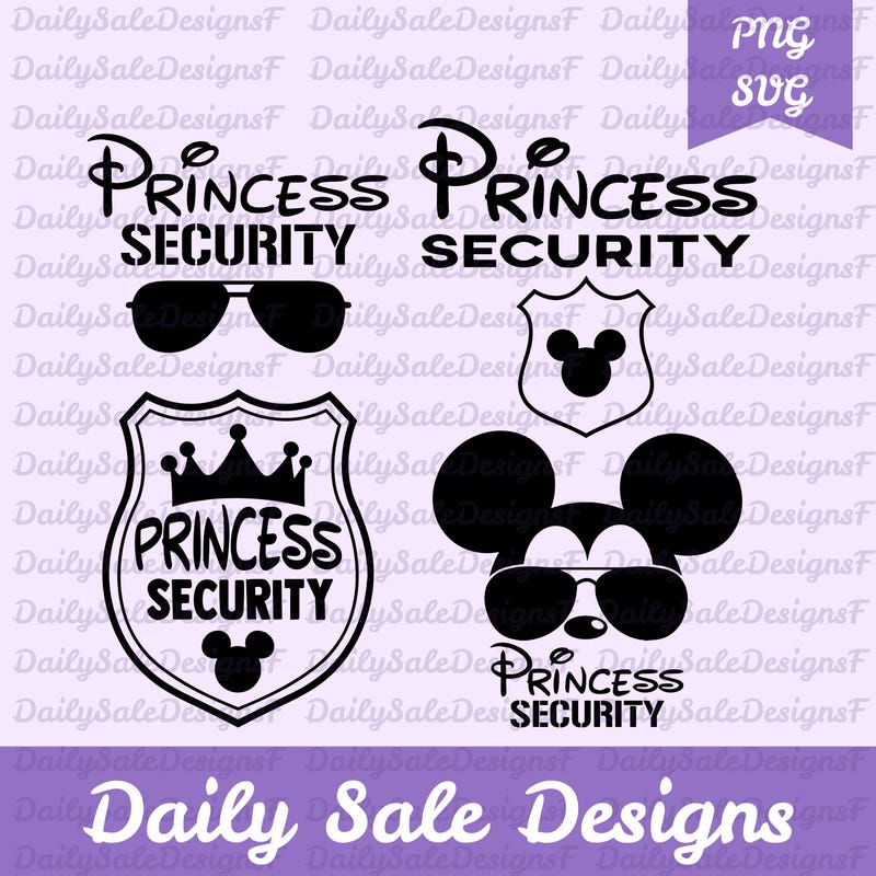 Mouse Princess Security - Etsy