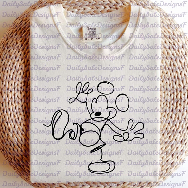 Mouse Sketch Svg Png, Family Vacation Svg Png Instant Dxf Instant ...