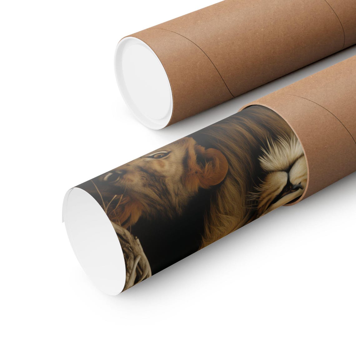 Lion Family Fine Art Poster | African Wildlife Wall Art | Safari Animal ...