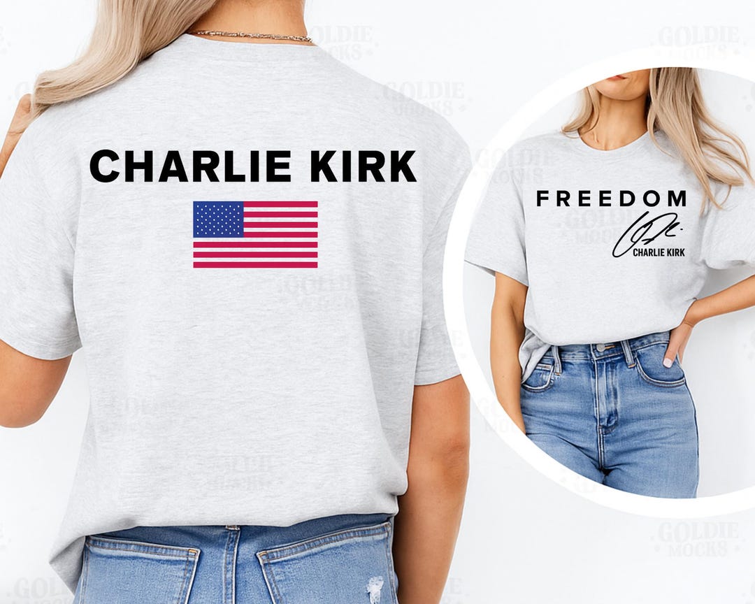 Charlie Kirk PNG, Freedom Charlie Kirk Png Design, Patriotic ...