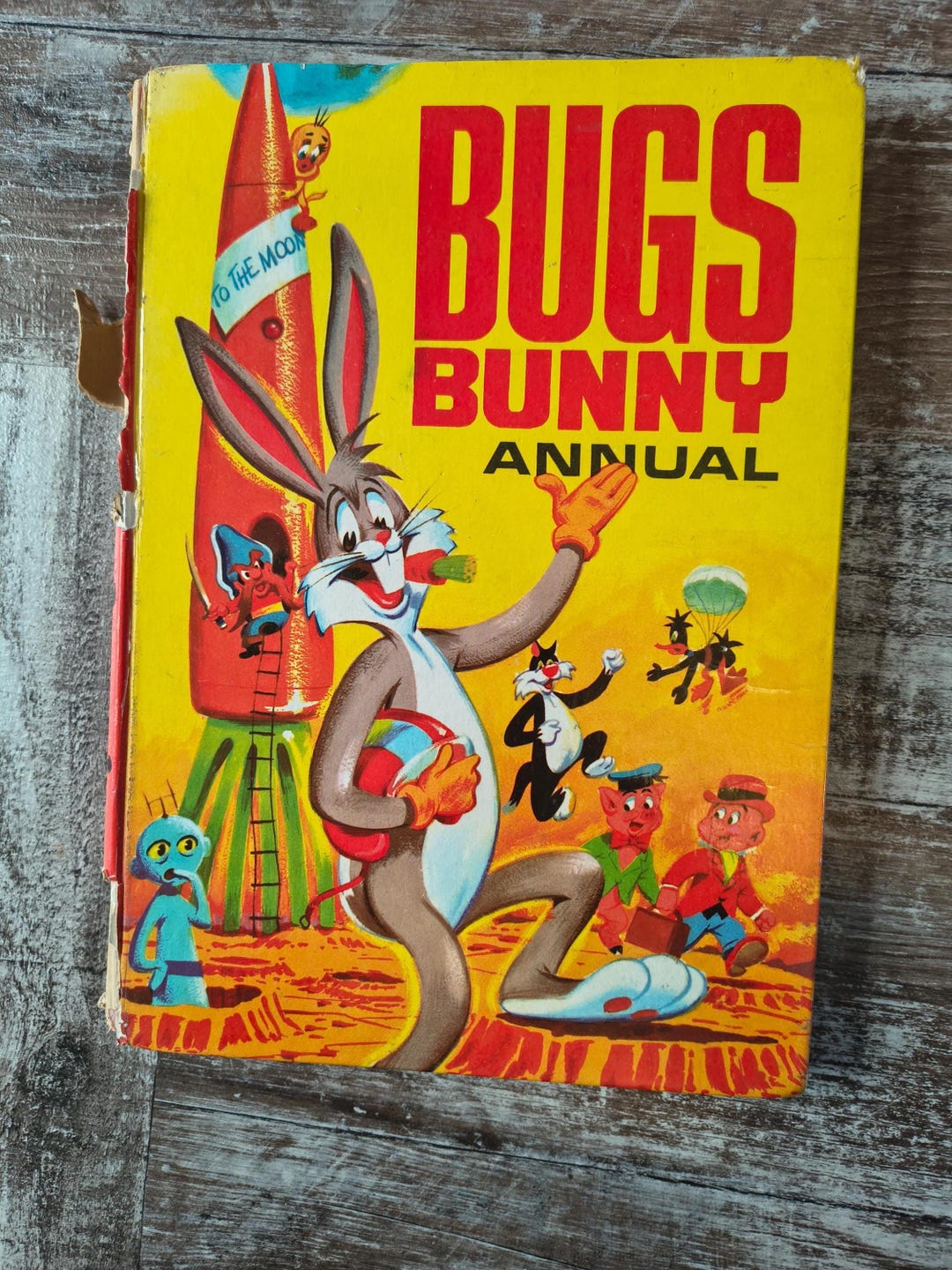 1966 Vintage Bugs Bunny Annual | Classic Looney Tunes Children’s Comic ...