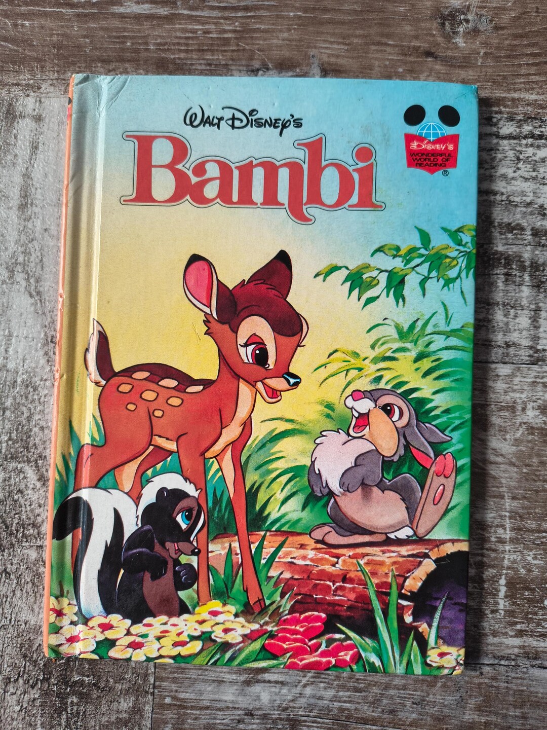 1996 Vintage Book – Walt Disney’s Bambi | Disney’s Wonderful World of ...