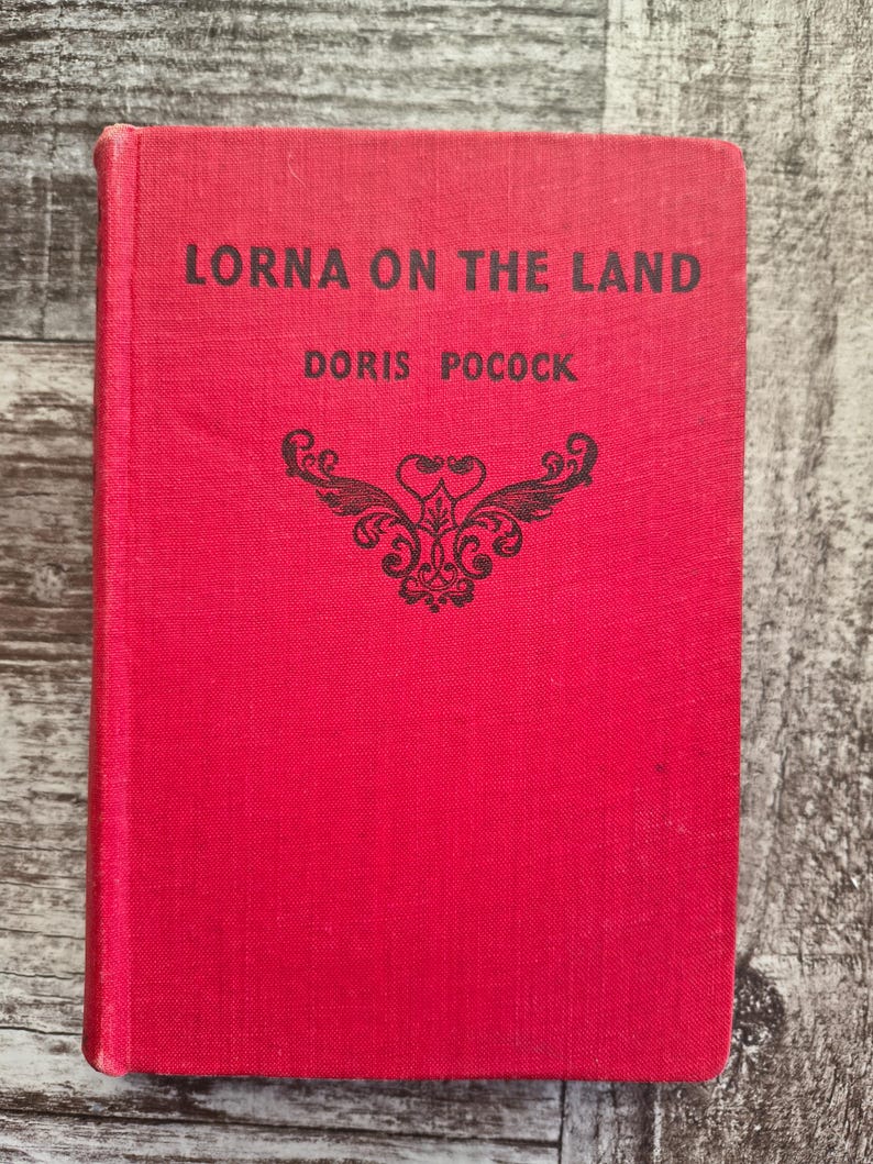Lorna on the Land • 1946 Vintage Girls’ Novel • Doris Pocock • Classic ...