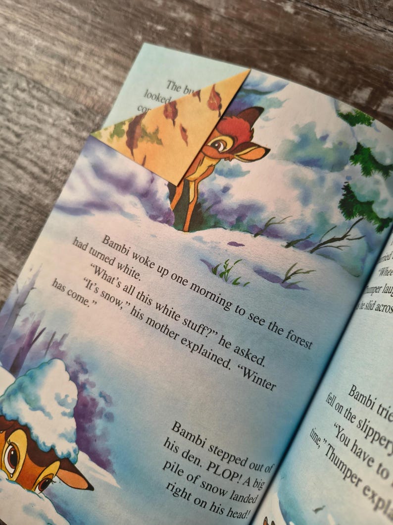 1996 Vintage Book – Walt Disney’s Bambi | Disney’s Wonderful World of ...