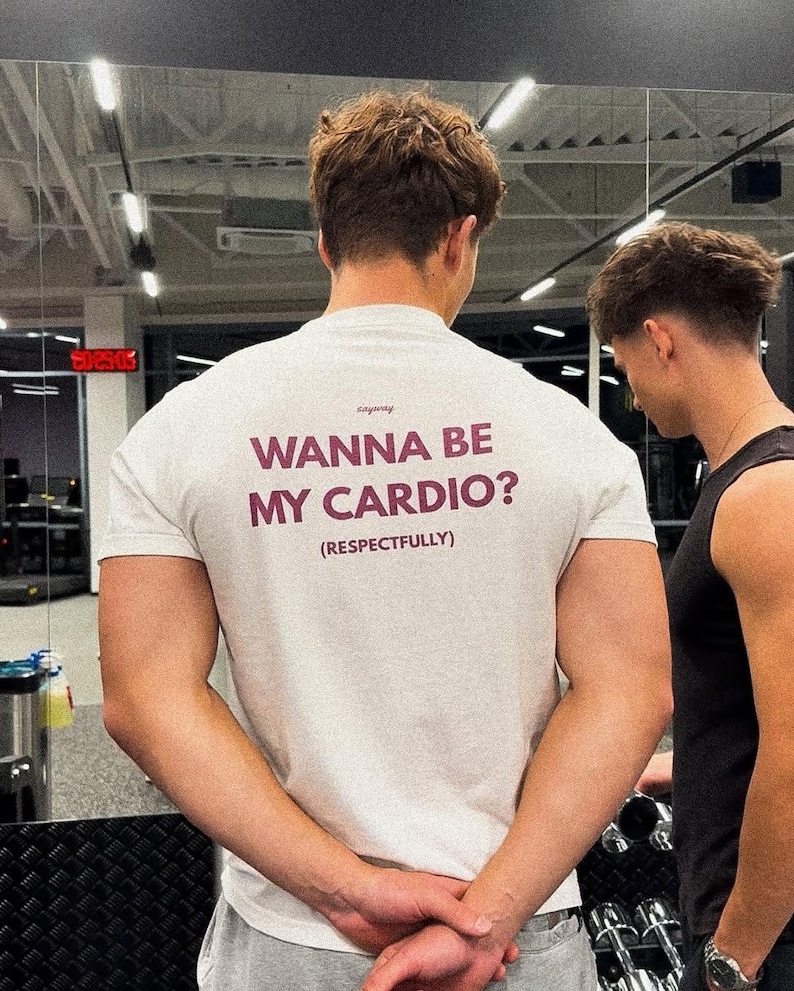 Wanna Be My Cardio? T-shirt | Funny Gym Quote Tee - Etsy