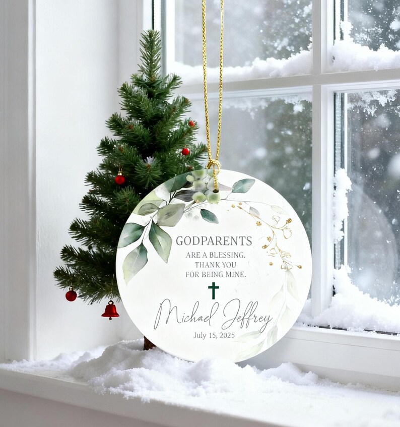 PERSONALIZED GODPARENTS Gift, Godparents Are a Blessing, Gift to ...