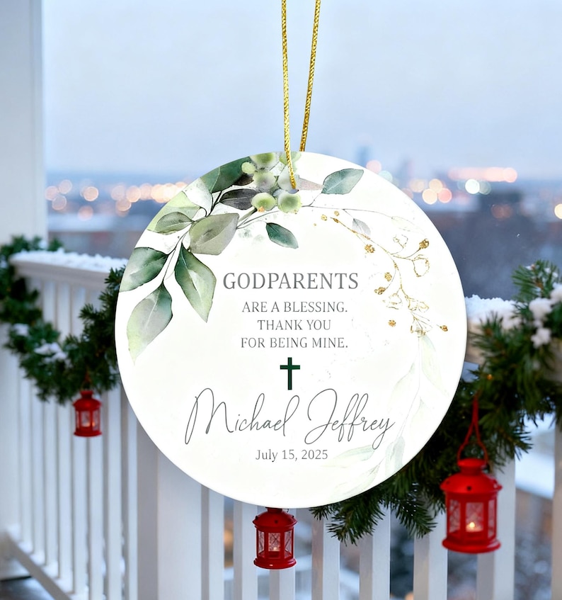 PERSONALIZED GODPARENTS Gift, Godparents Are a Blessing, Gift to ...